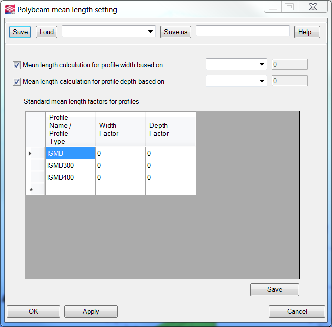Polybeam length calculation | Trimble User Assistance